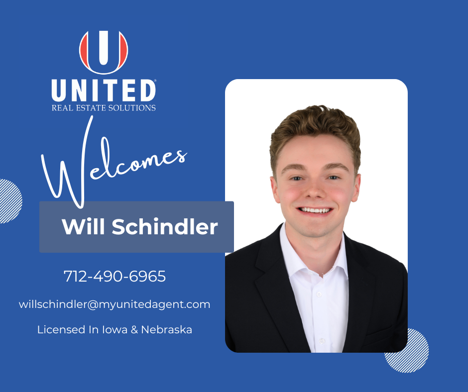 Welcome Will Schindler to United Real Estate Solutions!