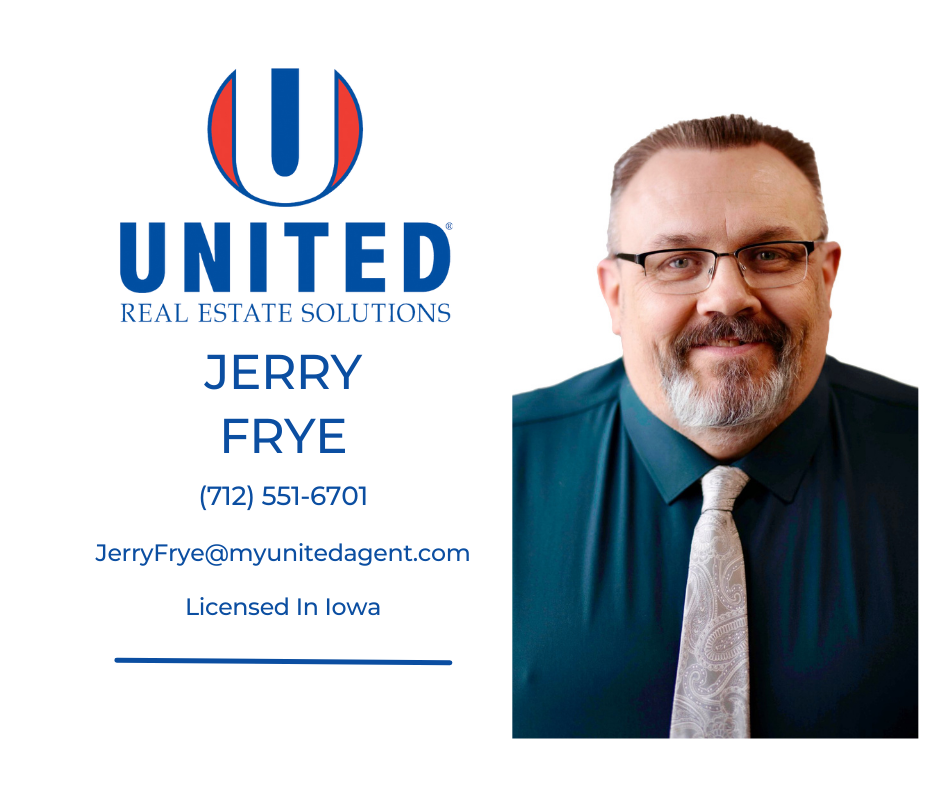 UNITED REAL ESTATE SOLUTIONS WELCOMES JERRY FRYE